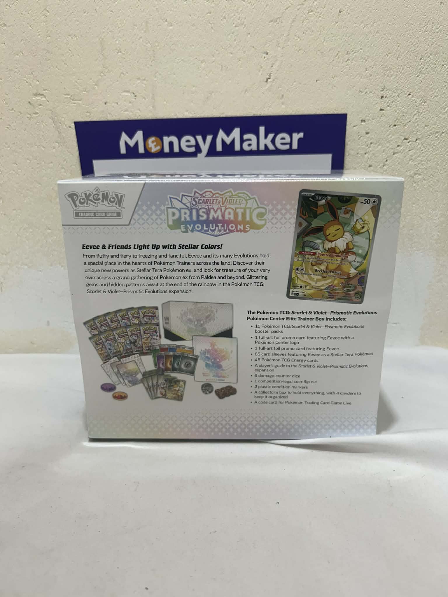 New Pokemon - Prismatic Evolutions Sealed ETB (Pokemon Centre) - Own4Less